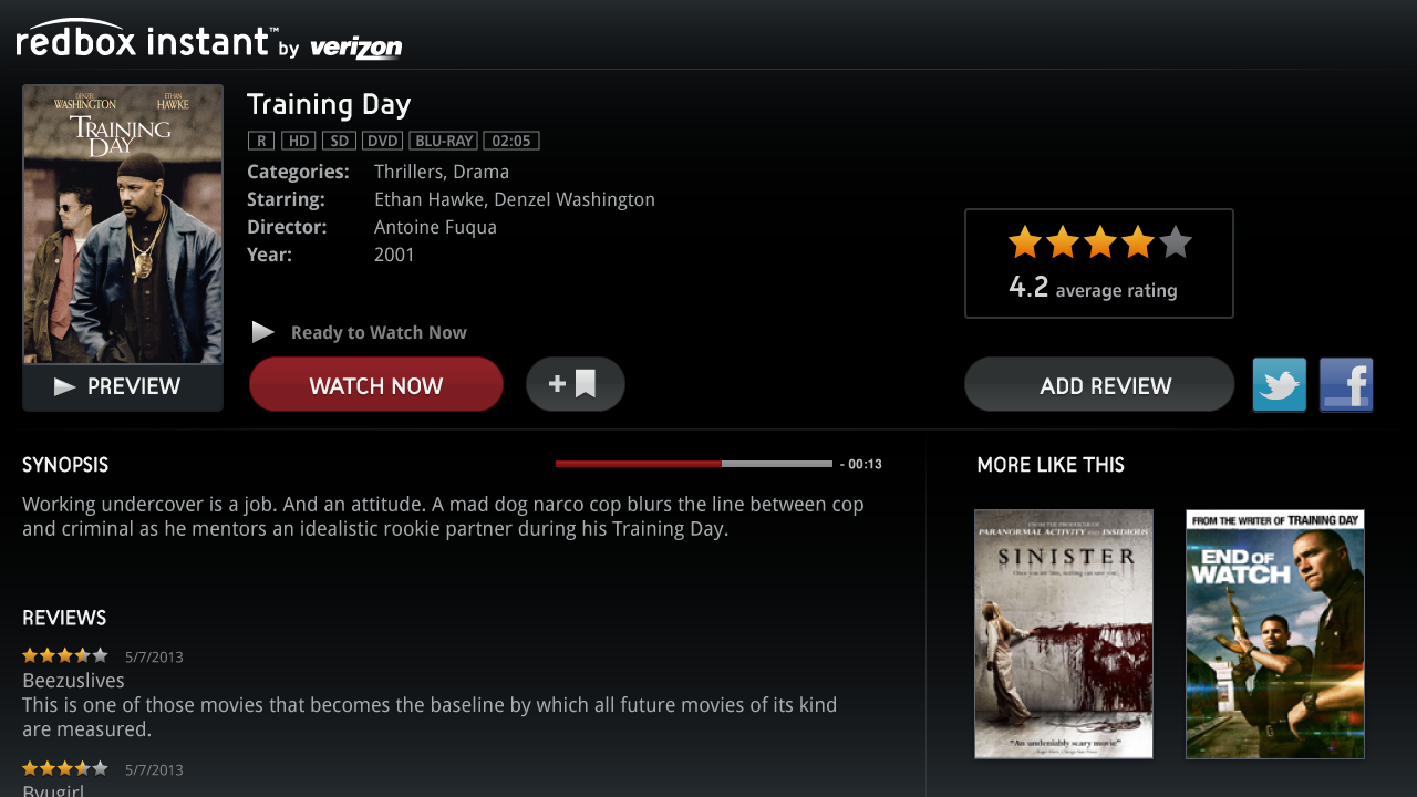 [New App] Redbox Instant Streaming Comes To Google TV Courtesy Of Verizon