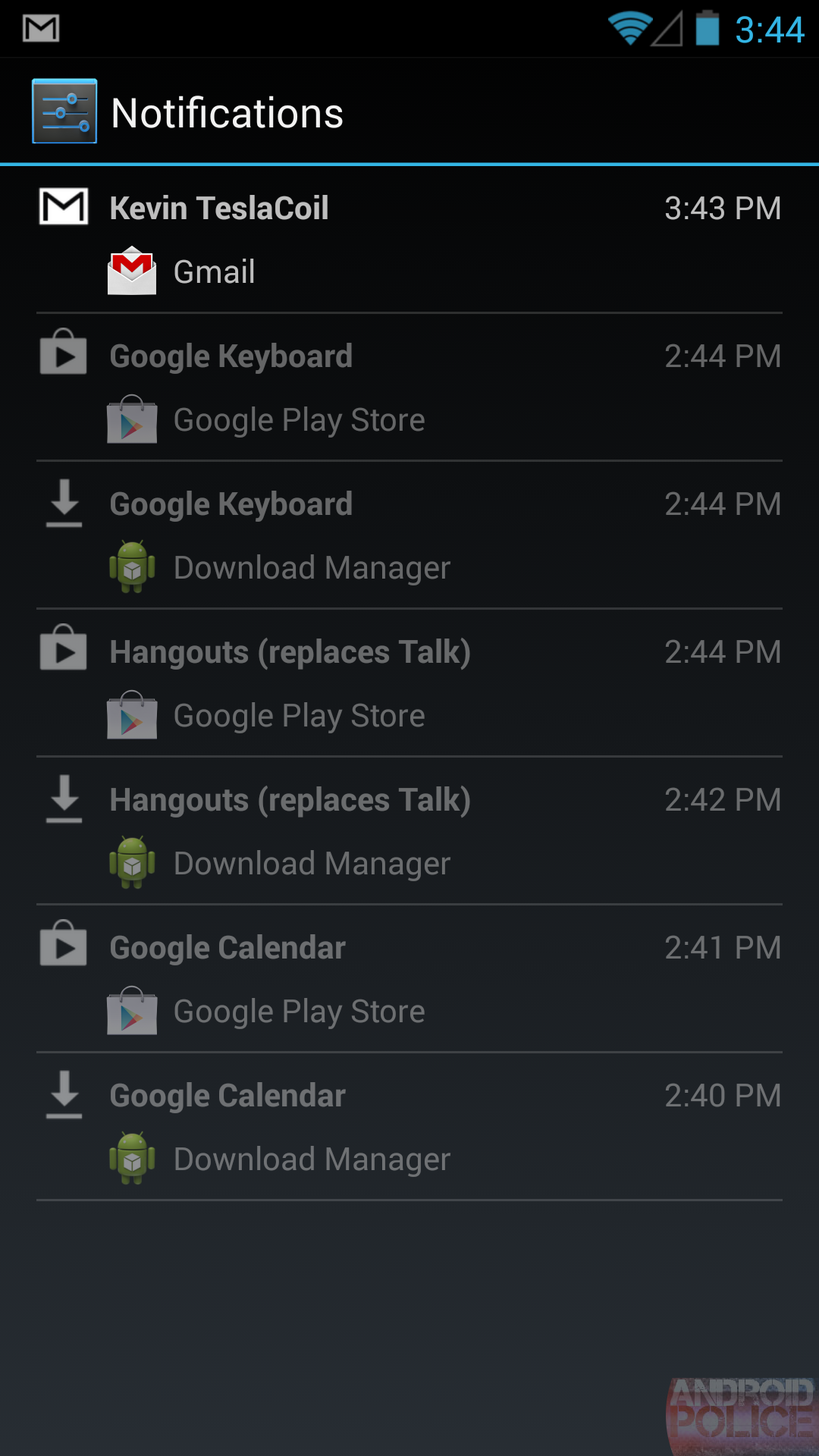 Android 4.3's New Notification Service: Read, Dismiss, And Press Action ...