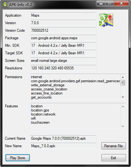 APK-Info Is A Handy Windows Program That Shows APK Information At A Glance