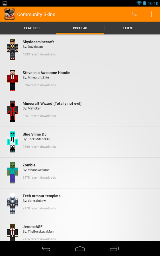 [New App] Minecraft Skin Studio Comes To Android In All Its Pixelated Glory