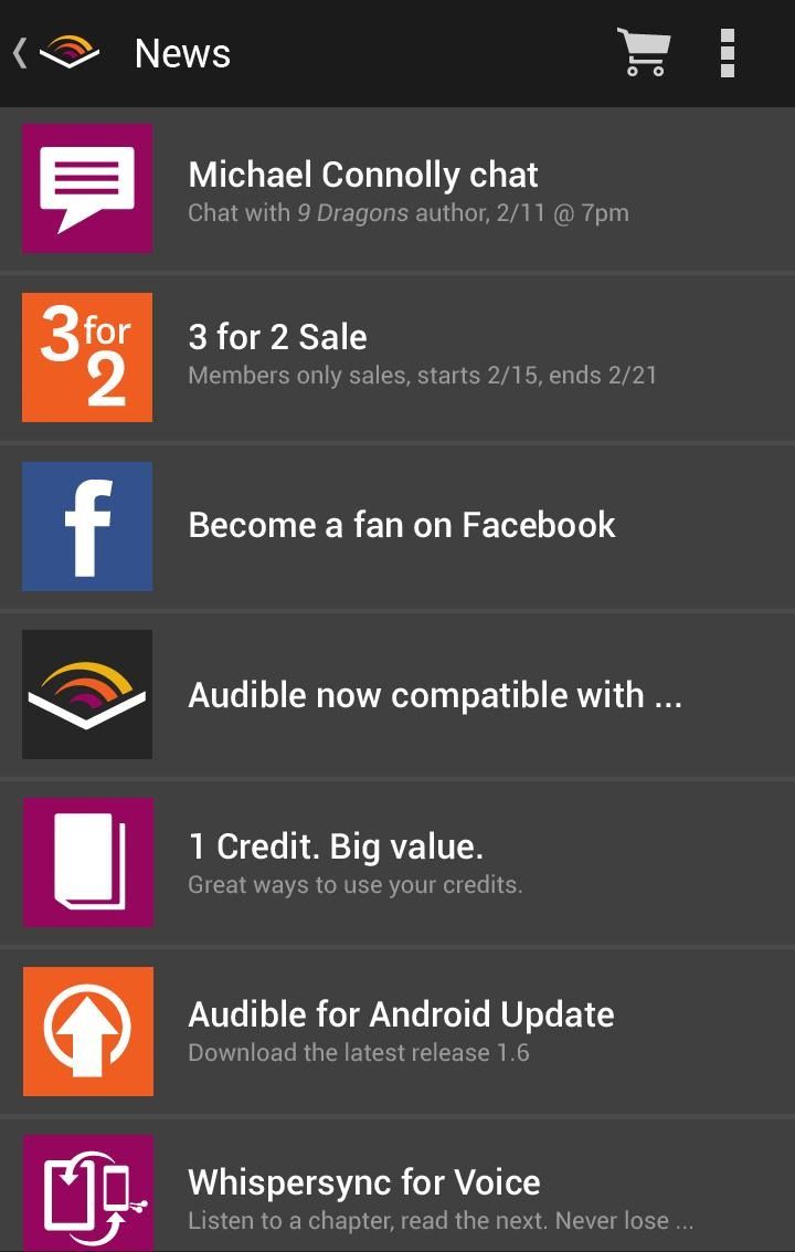 Audible App Updated To v1.5 With Completely New UI, Simplified Library ...