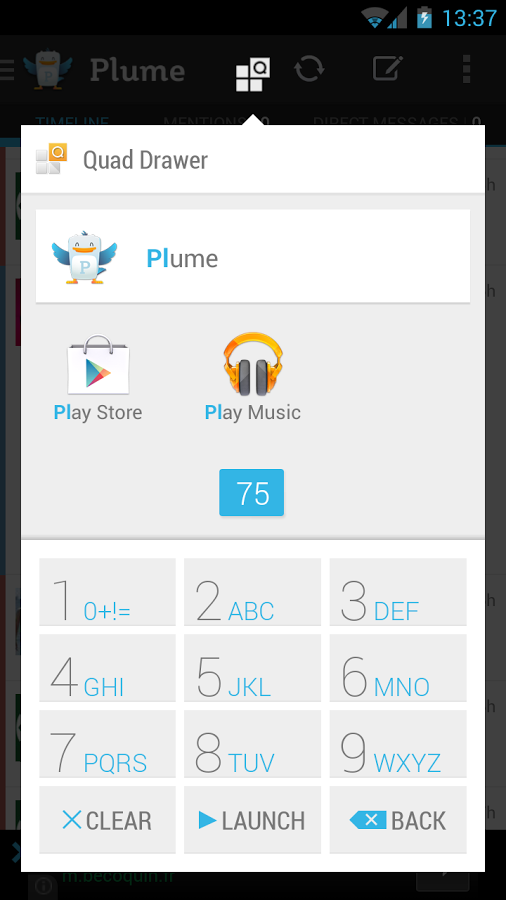 [New App] Quad Drawer From LevelUp Studio Is A T9 App Launcher With A ...