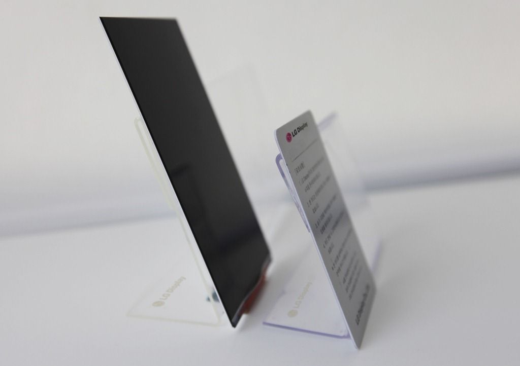 LG Creates World's Thinnest 1080p LCD – 5.2-Inches Diagonal, 2.2mm ...