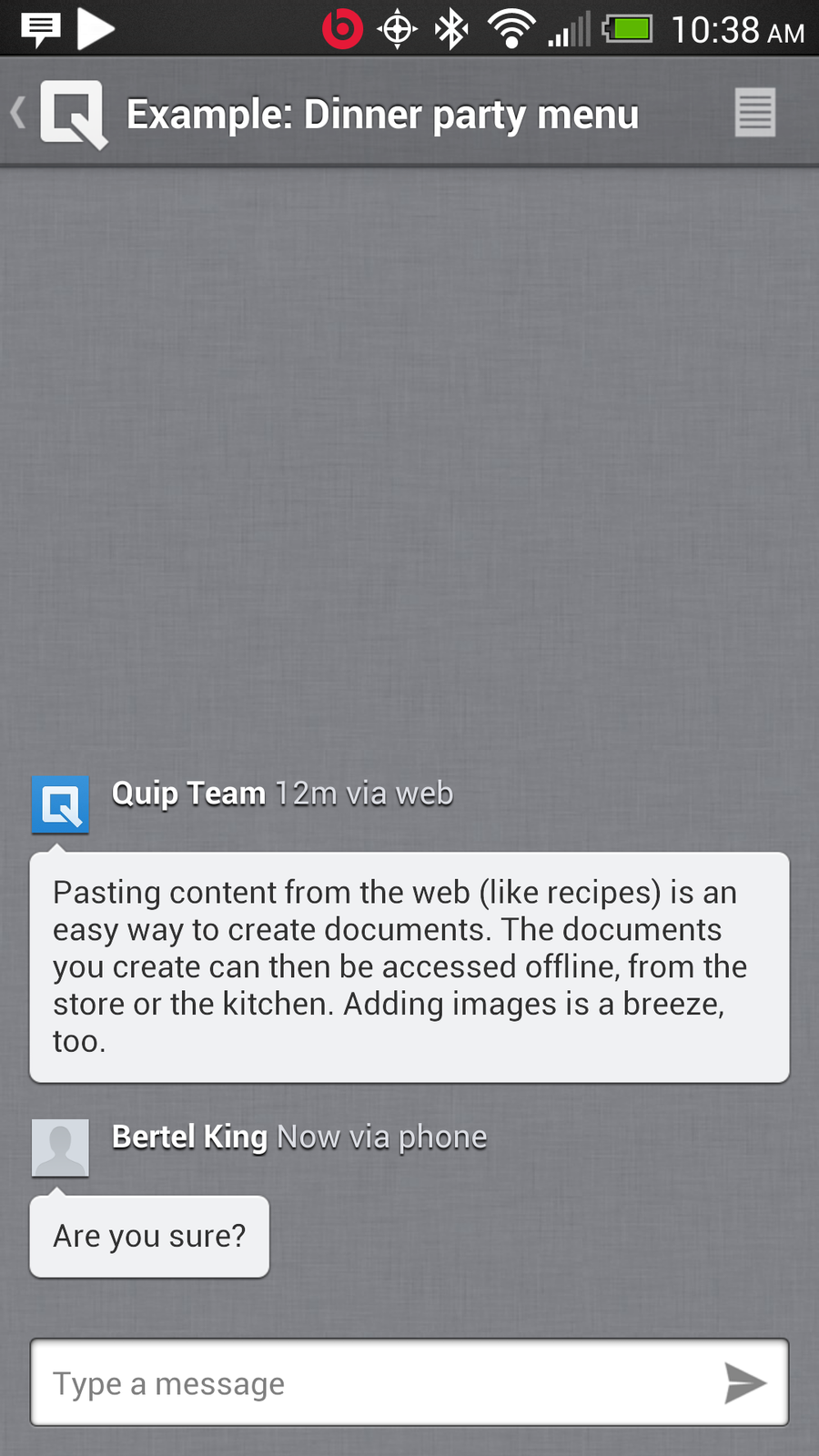 [Hands-On] Quip Seeks To Change Mobile Word Processing, Now Available ...