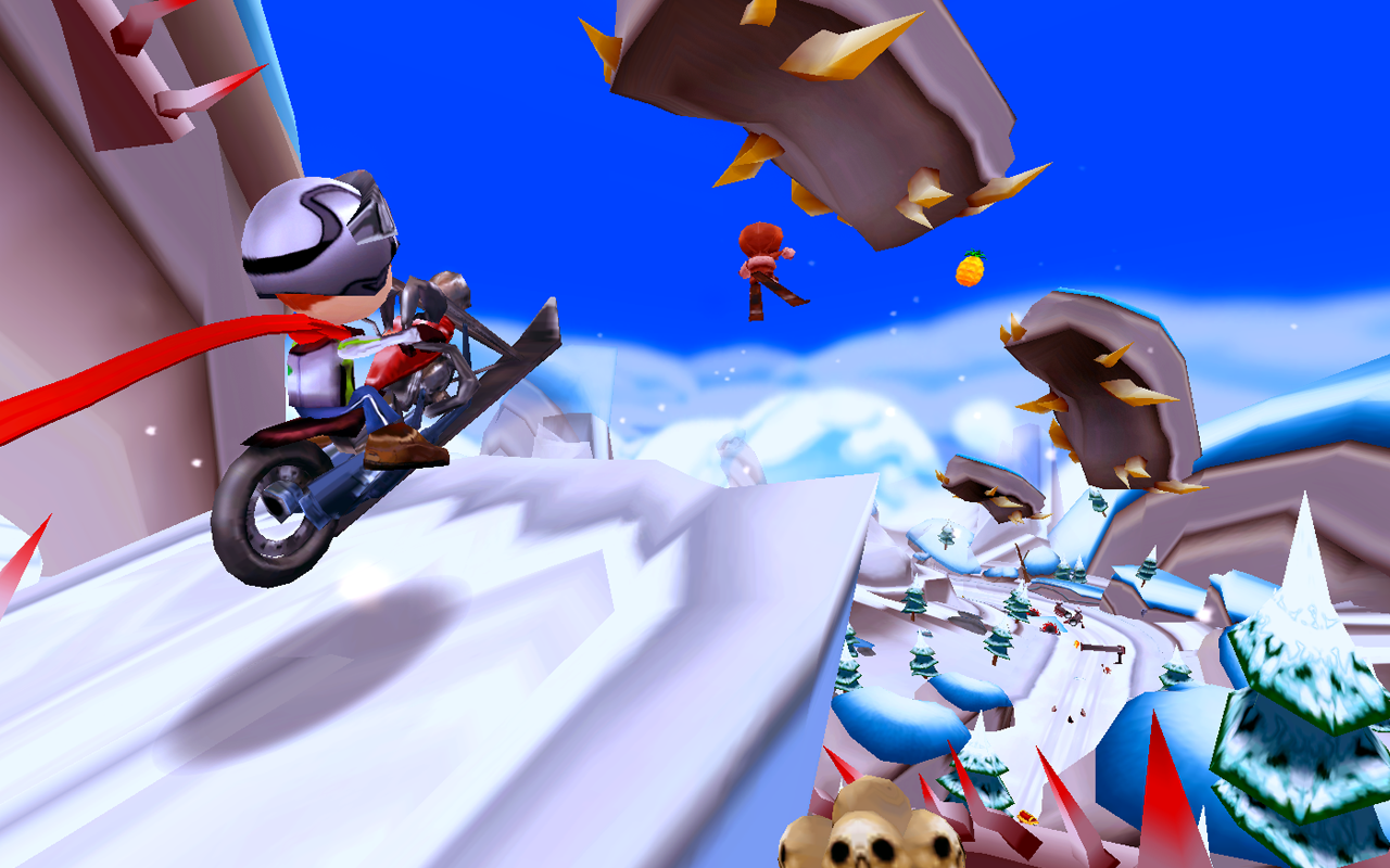 [New Game] "Falling" And "Running" Fred Returns In Skiing Fred, Pits ...