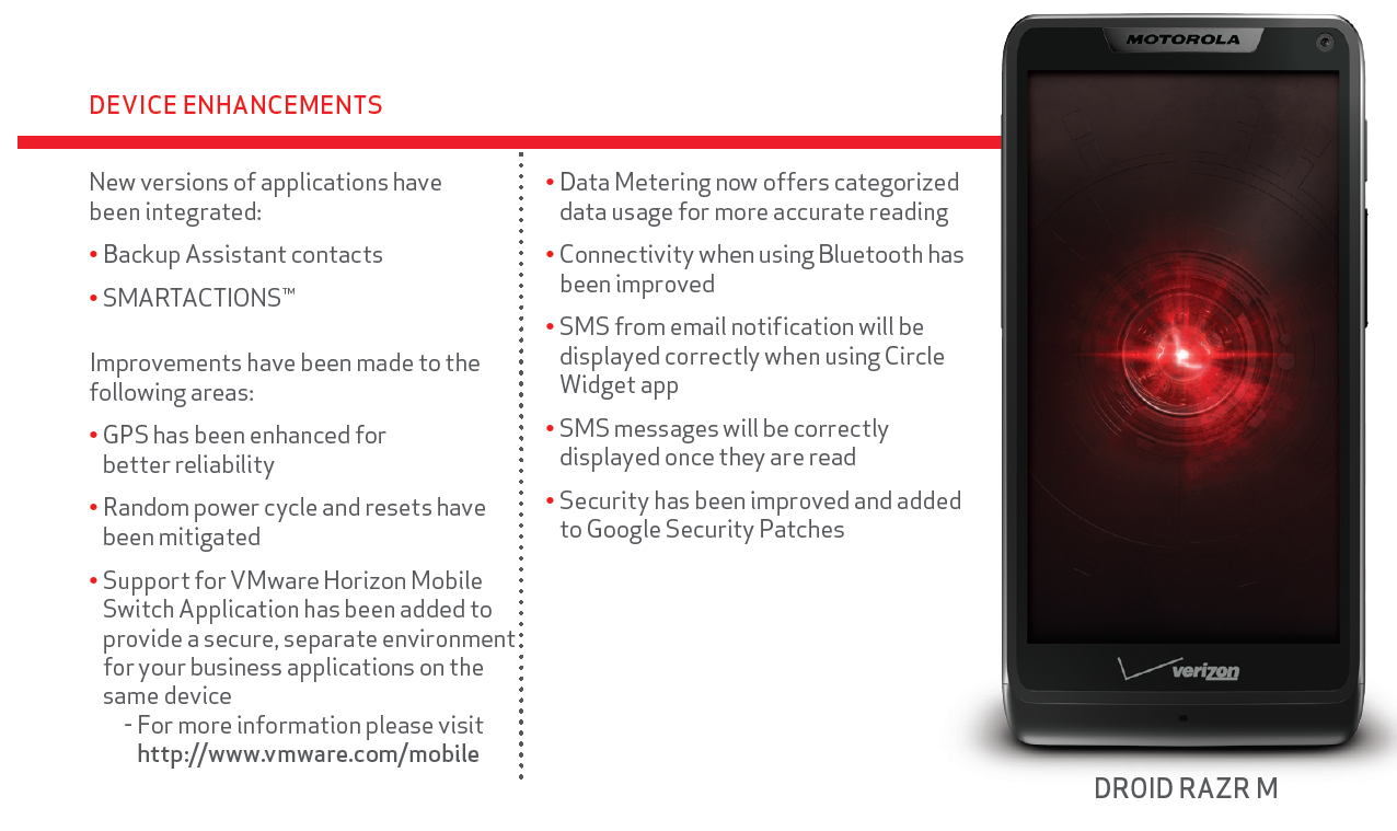 DROID RAZR HD / MAXX Update 9.20.1.XT926 Announced, RAZR M Update 98.16 ...