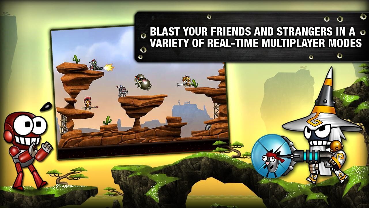 [New Game] iOS Multiplayer Favorite Blastron Jumps To Android, Brings ...