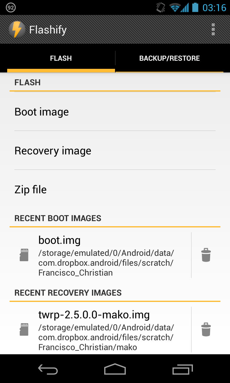 [New App] Flashify Lets Root Users Flash Boot, Recovery, And Zip ...