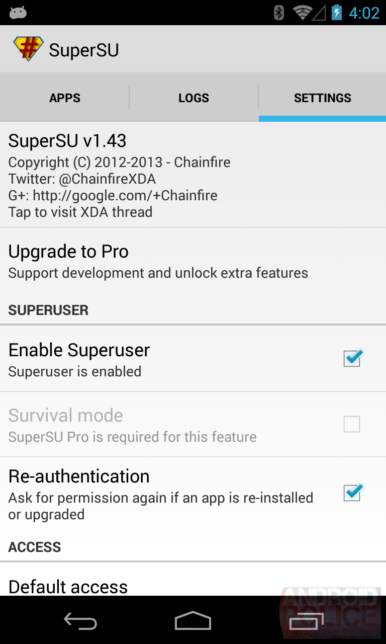 Did You Root Android 4.3 With Chainfire's SuperSU? Update To v1.43 To Fix The 100% CPU Bug