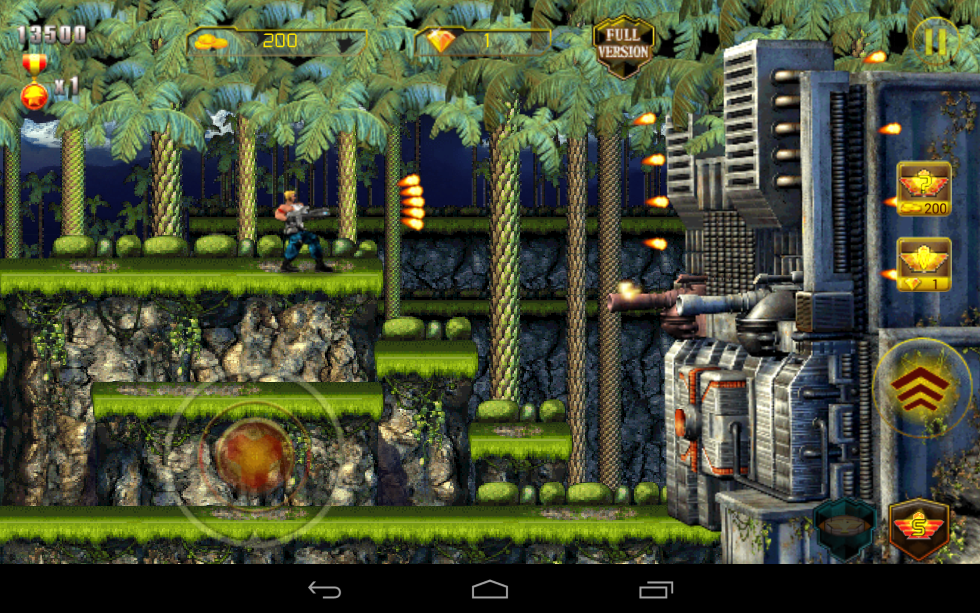 [New Game] Contra: Evolution Bursts Into Google Play, Guns Blazing