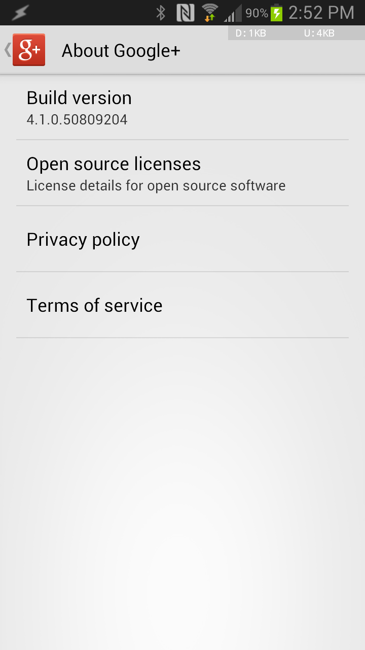 [APK] Download Google+ 4.1 With Swipe-Down-To-Refresh, Drive Photos ...