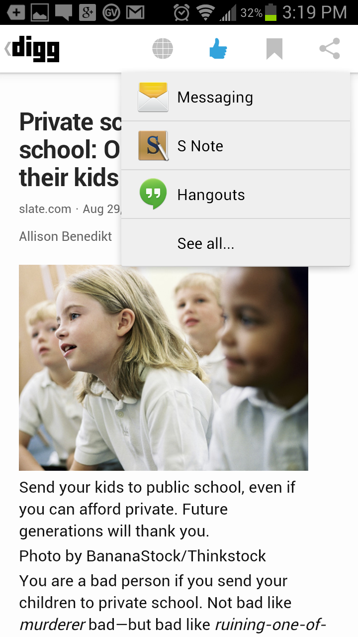 Digg Reader Released For Android And It's Beautiful