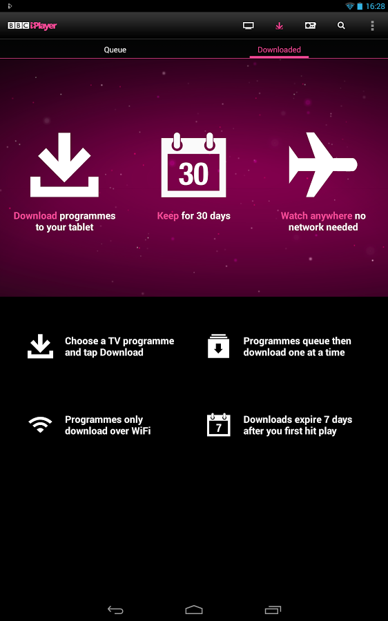 BBC iPlayer For Android Updated To Version 2.0, Debuts Video Downloads And Android 4.3 Support
