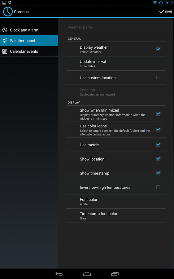 Chronus, Previously Known As The CyanogenMod cLock Widget, Is Now ...