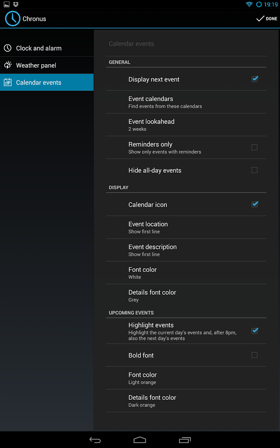 Chronus, Previously Known As The CyanogenMod cLock Widget, Is Now ...