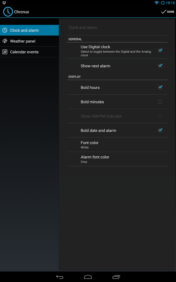 Chronus, Previously Known As The CyanogenMod cLock Widget, Is Now ...