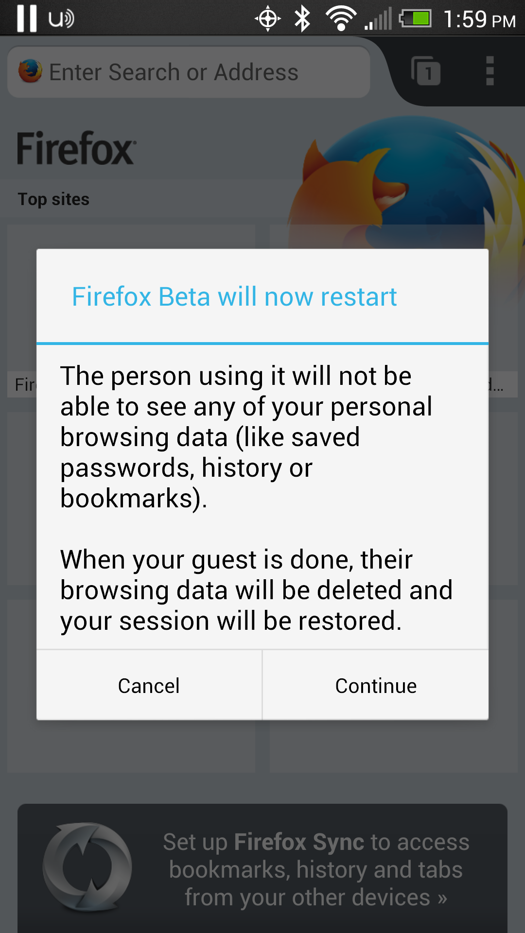 Firefox Beta Rises To Version 25, Comes With Guest Mode, Mixed Content ...