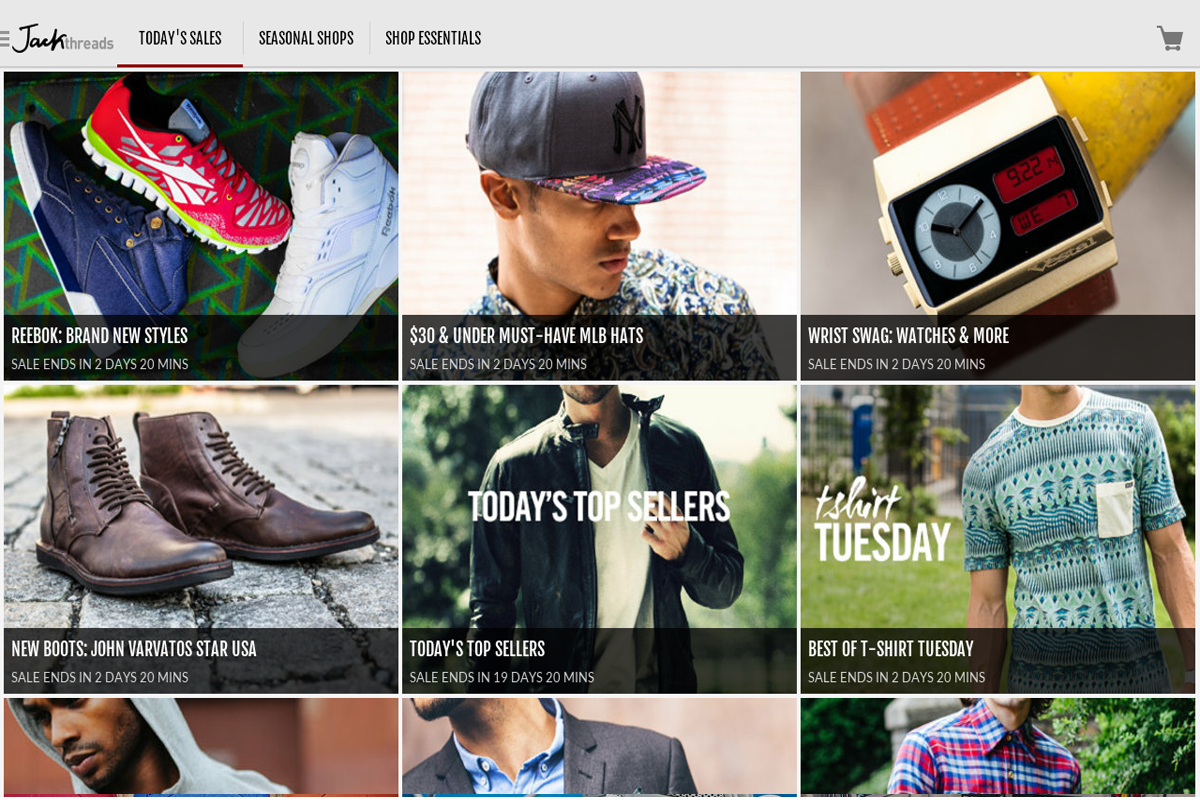 JackThreads Relaunches Its Android App With A New Fashionable Look ...
