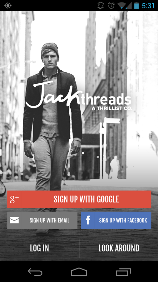 JackThreads Relaunches Its Android App With A New Fashionable Look ...
