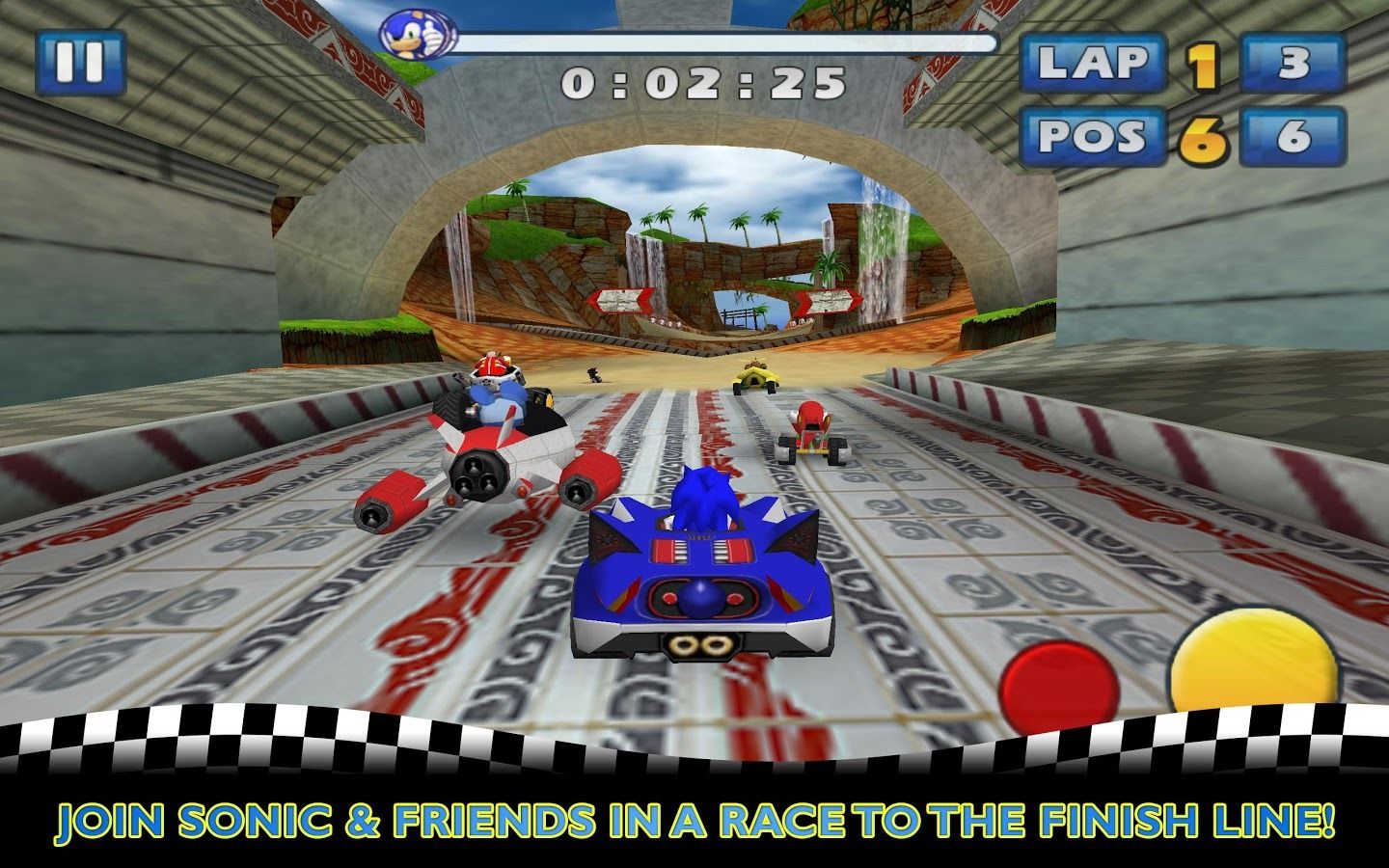 [New Game] Sonic & SEGA All-Stars Racing Released For Android, Because ...