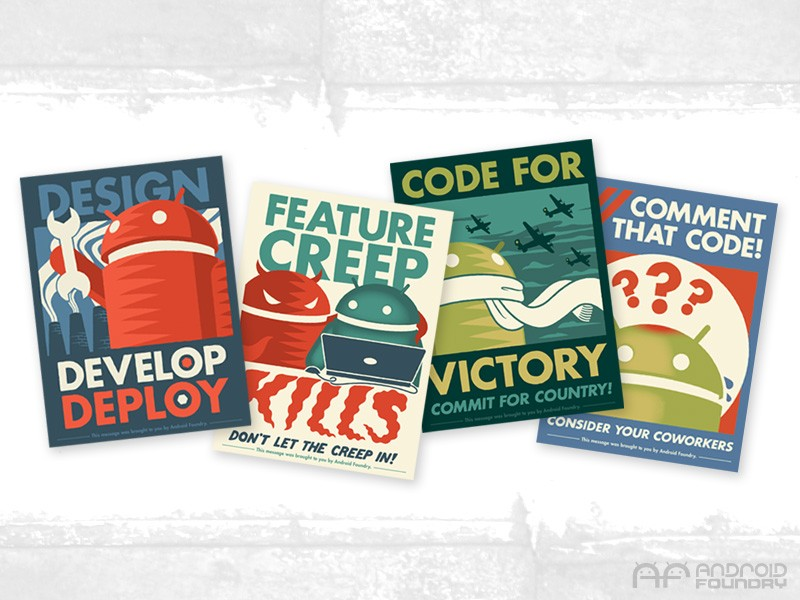 Remember Those Awesome Android Propaganda Posters From Andrew Bell ...