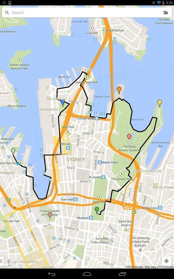 [New App] Google Maps Engine Android App Allows You To View Custom Maps ...
