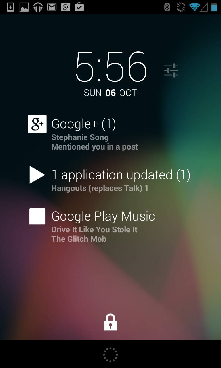 DashNotifier For DashClock Reaches The Play Store, Uses Android 4.3 NotificationListener Service ...