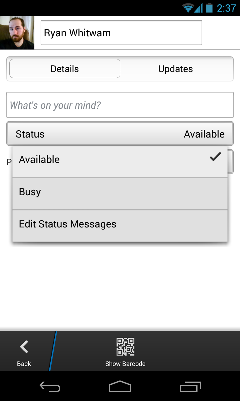BBM For Android Review: A Great Way To Keep In Touch... If You Have A ...