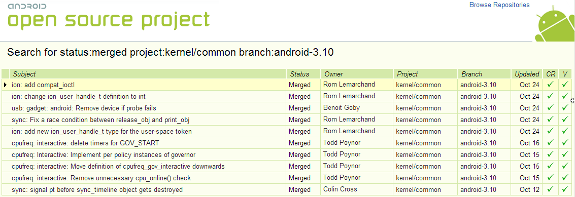 Code Commits In AOSP Indicate Android Will Be Updated To The v3.10 Linux Kernel