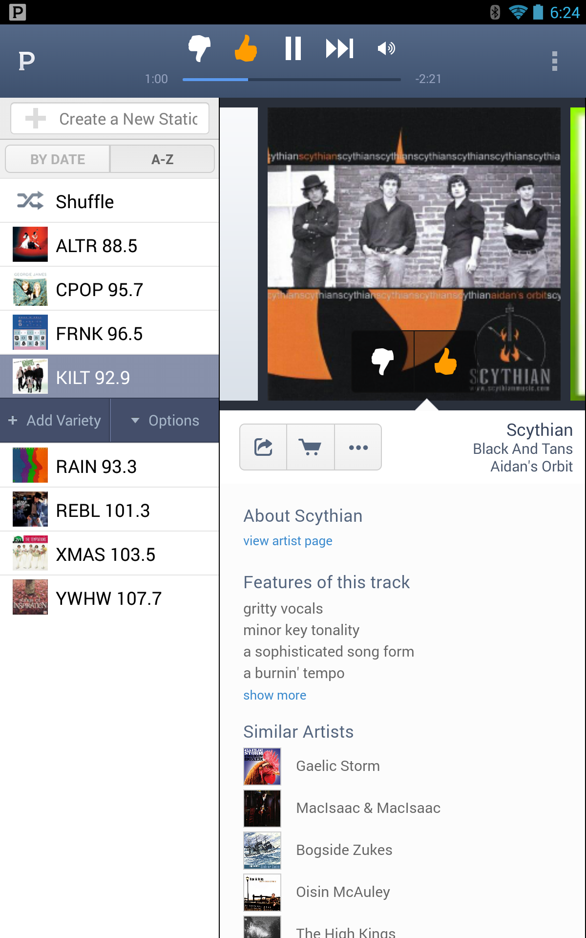 Pandora App Updated To Version 5: It Finally (FINALLY) Has A Tablet ...