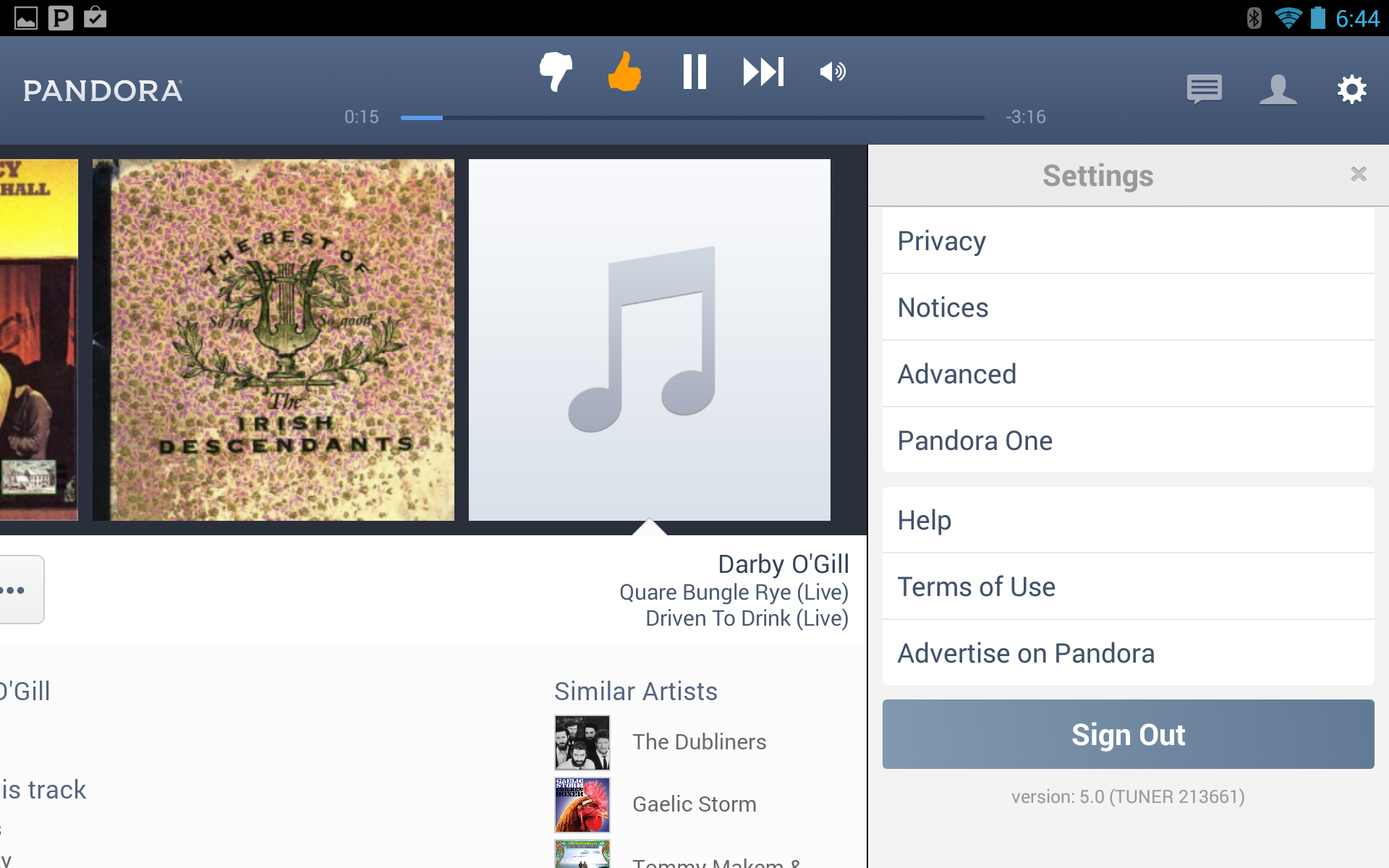 Pandora App Updated To Version 5: It Finally (FINALLY) Has A Tablet ...