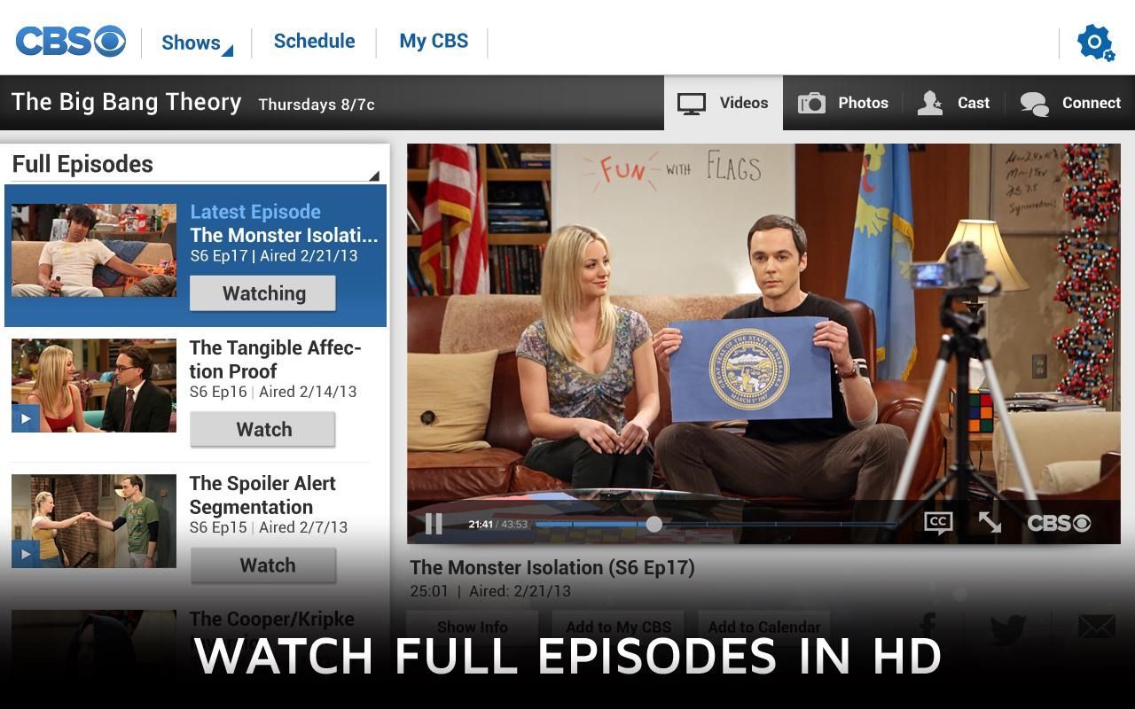[New App] CBS Finally Learns How To Internet, Releases Streaming App ...