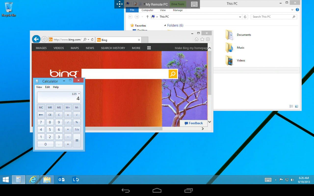 [New App] Microsoft Releases Remote Desktop Client For Android