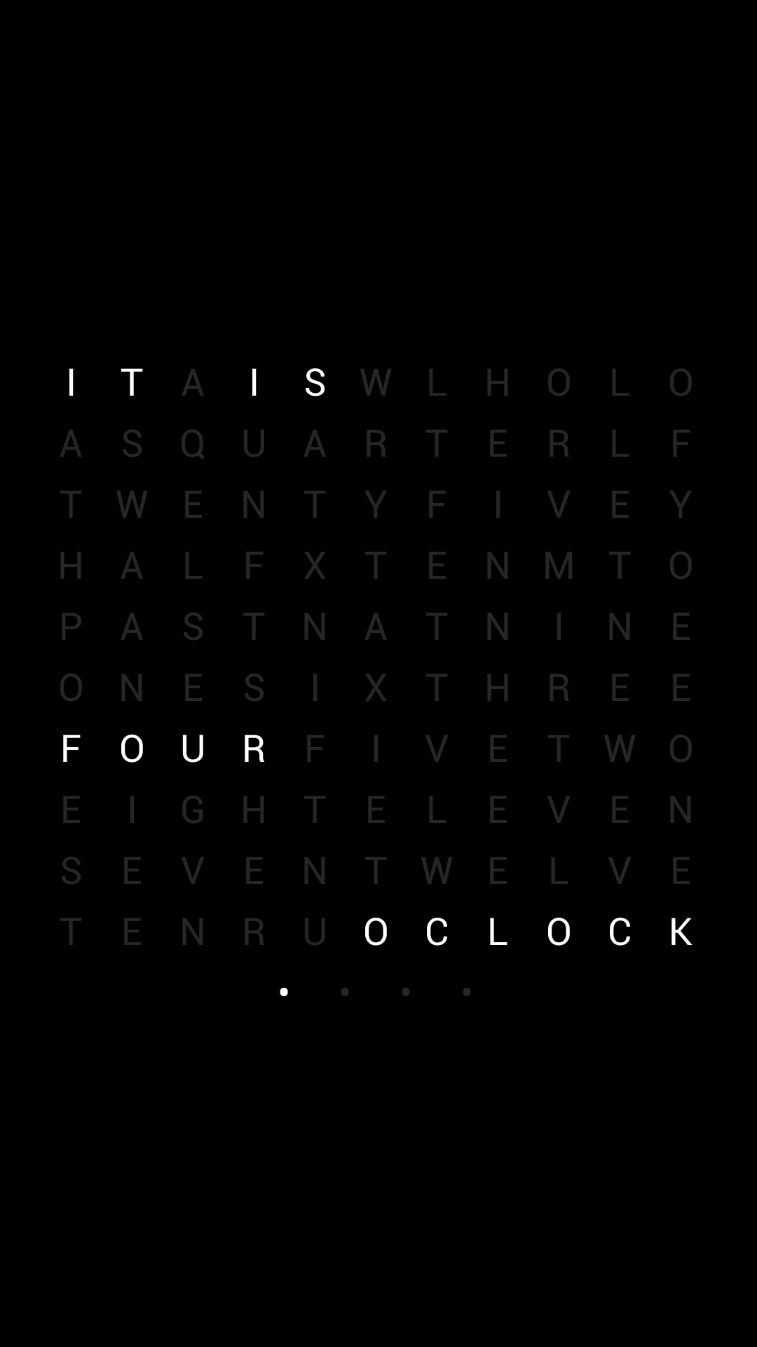 [Hands-On] Holo Text Clock Is An Attractive, Though Unoriginal, Widget ...