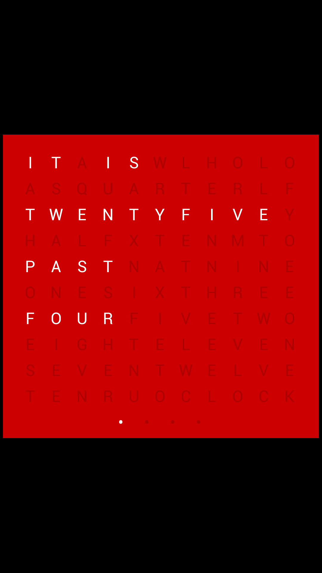 [Hands-On] Holo Text Clock Is An Attractive, Though Unoriginal, Widget ...