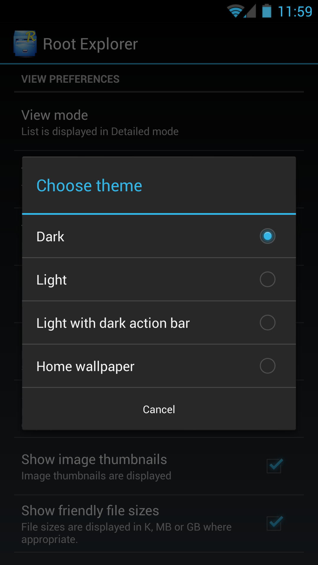 Root Explorer Gains Support For Themes In Latest Update To Version 3.1.2