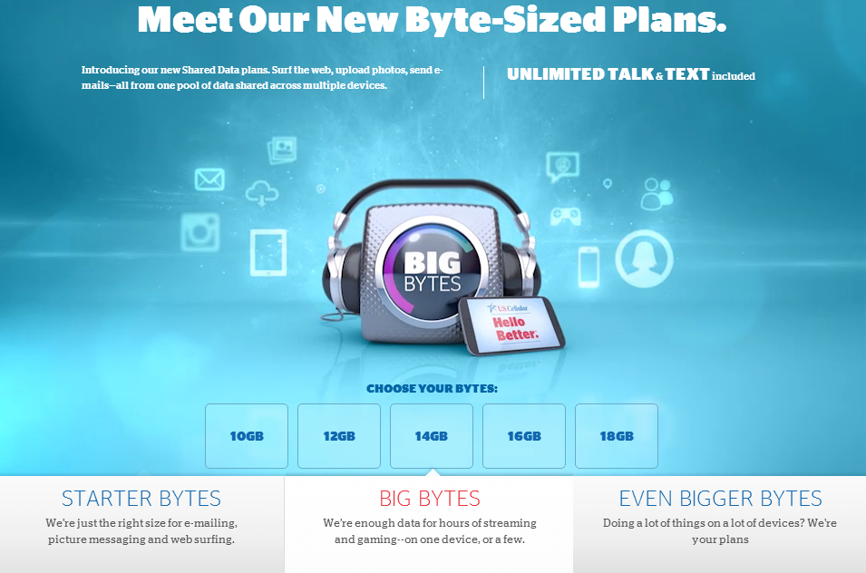 US Cellular Rolls Out Shared Data Plans, Puts An End To Unlimited Data ...