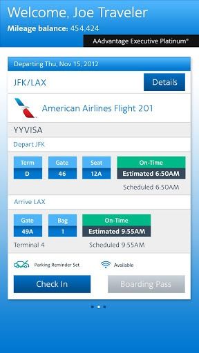 American Airlines App Updated To v3.0 With A Hugely Improved UI