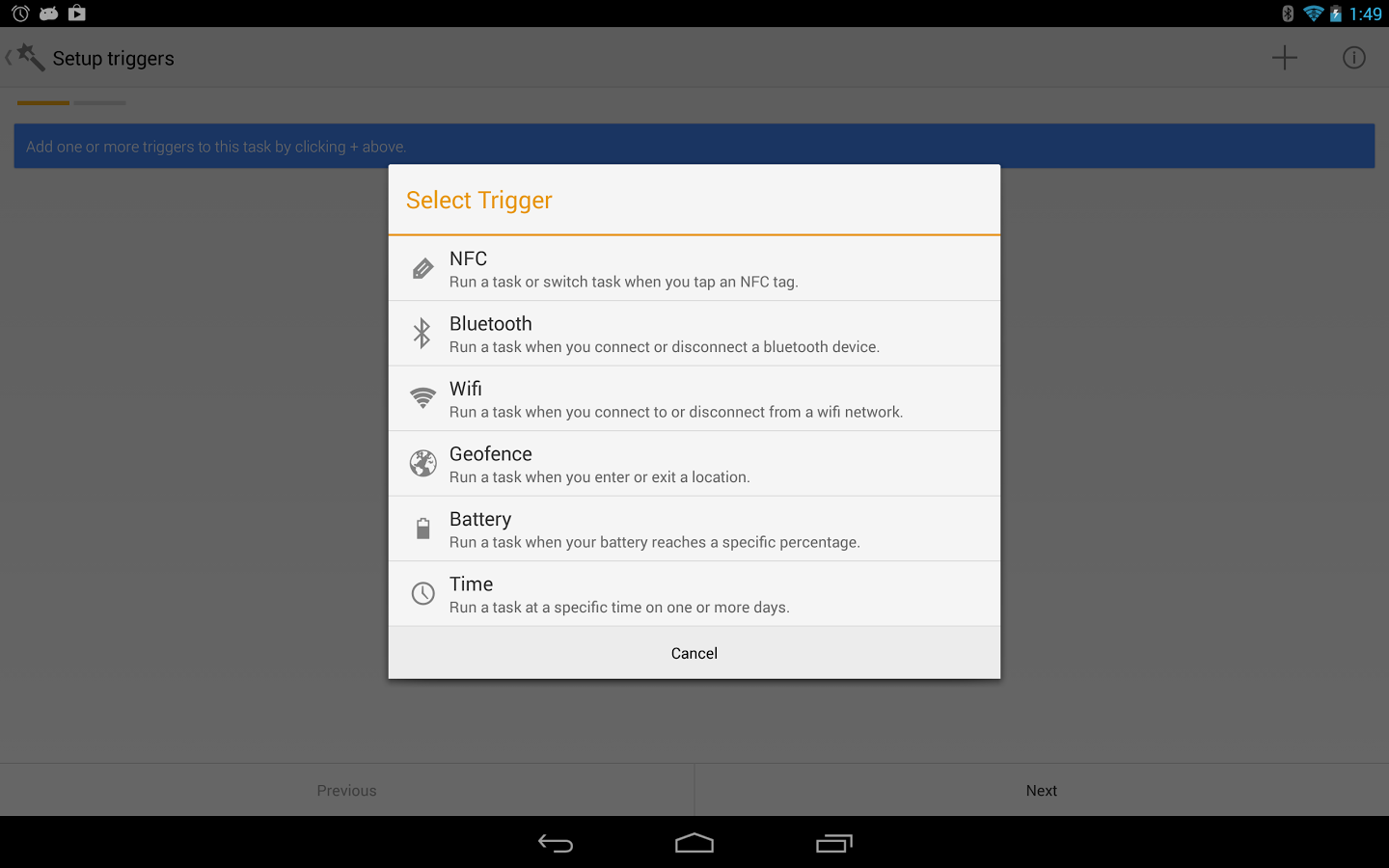NFC Task Launcher Is Now Trigger: Update Adds New UI And Multiple Triggers Per Task
