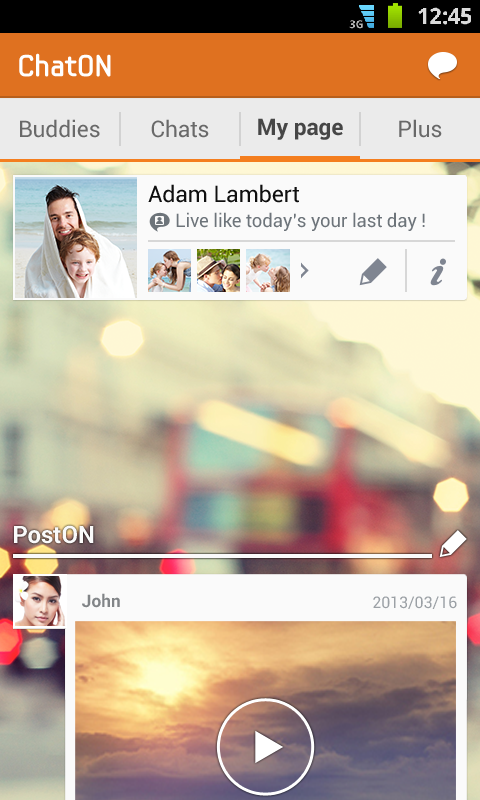 Samsung ChatON Updated To Version 3 With An Updated User Interface And ...