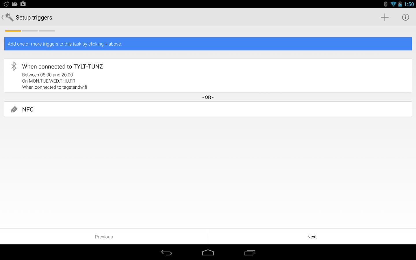 NFC Task Launcher Is Now Trigger: Update Adds New UI And Multiple Triggers Per Task