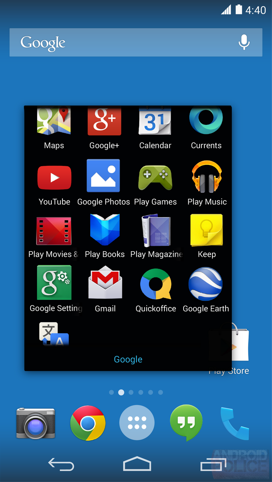 [Rumor] Google's New Launcher In Android 4.4 Is Called 'Google ...