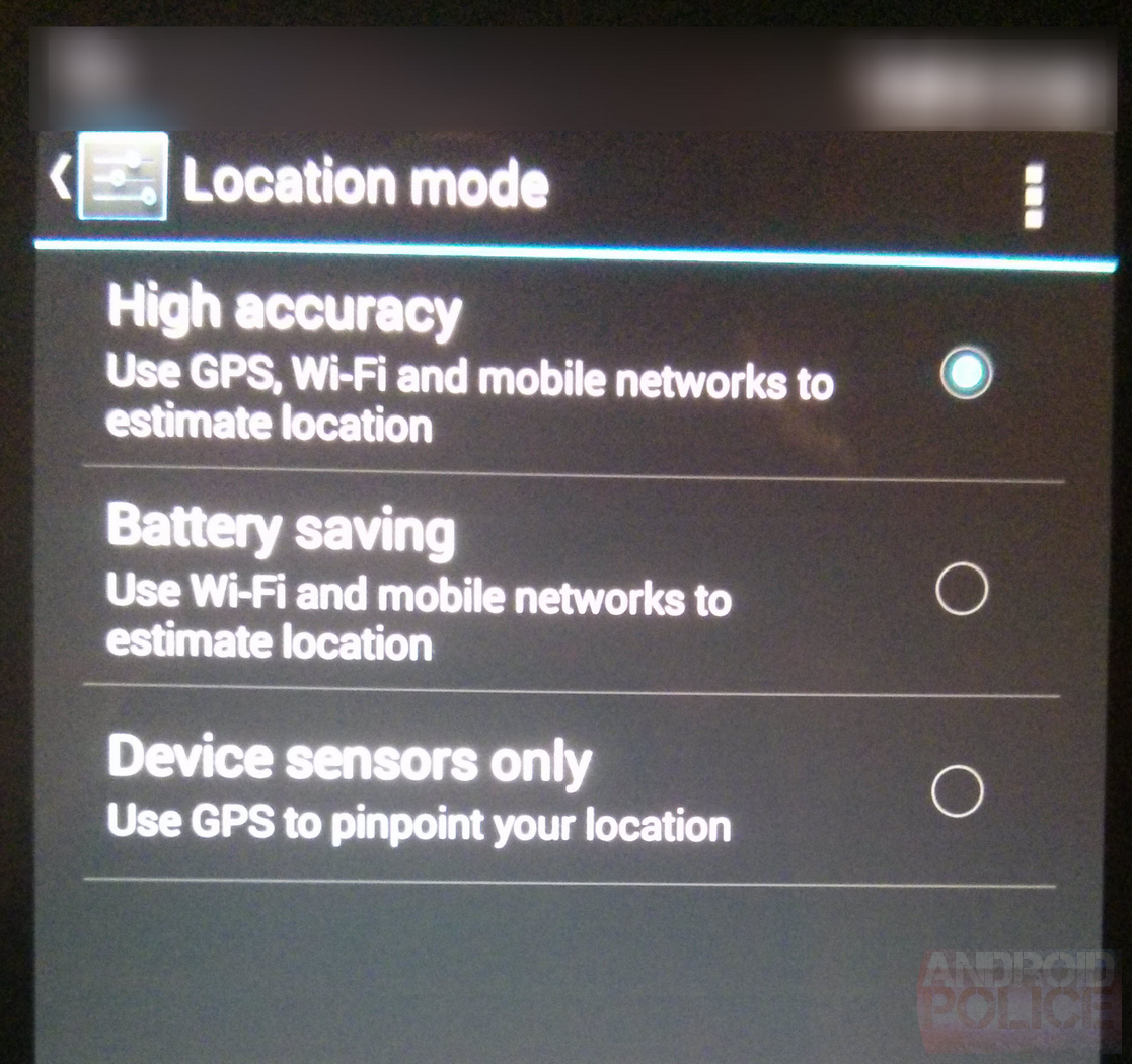Location Settings Are Getting Revamped In Android 4.4 And Finally - A ...