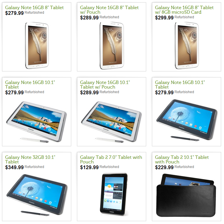 [Deal Alert] Woot Samsung Refurbished Tablet Sale: Galaxy Note 8.0 Or ...