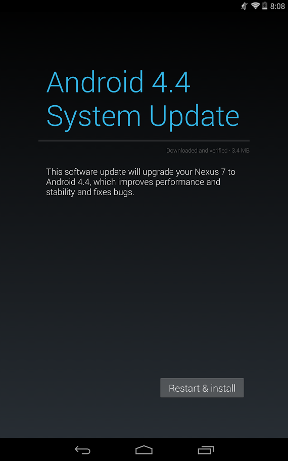 Google Releases KitKat 4.4 Bugfix Update KRT16S For Nexus Devices - Factory Images, Binaries ...