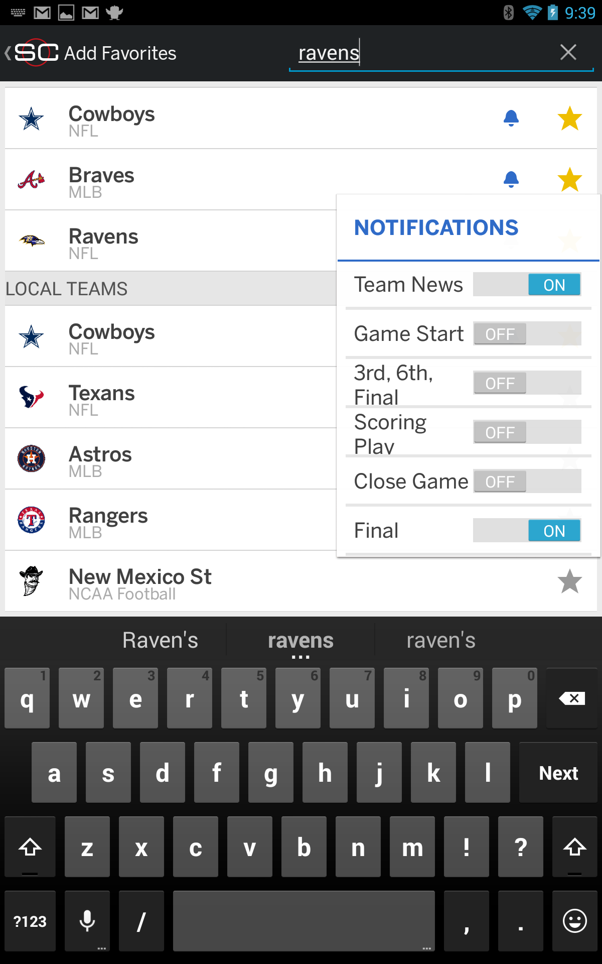 ESPN Score Center App Renamed To SportsCenter, With A Swanky New UI And ...