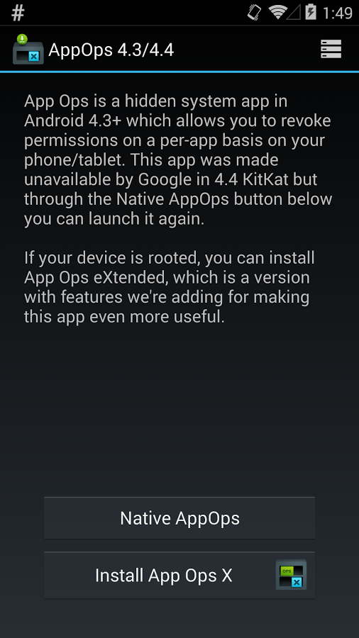 [New App] App Ops Lives On In Android 4.4, Can Now Deny Even More ...