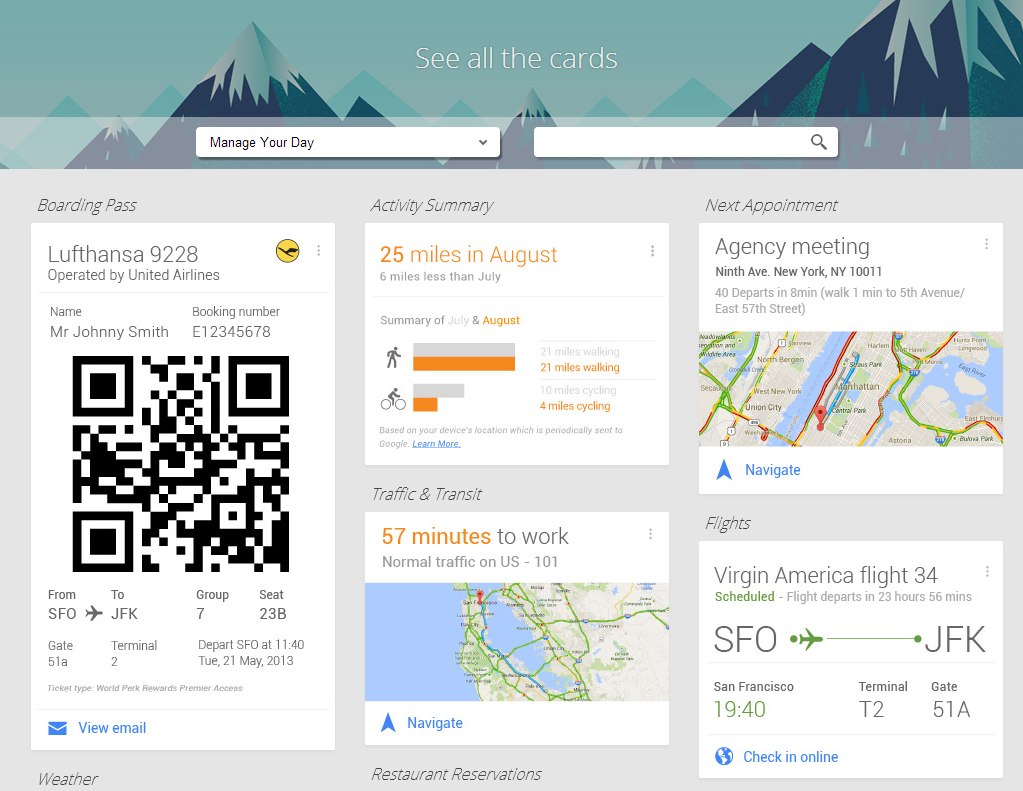 Google Now Website Gets Revamped With New Layout, Fluid Animations ...