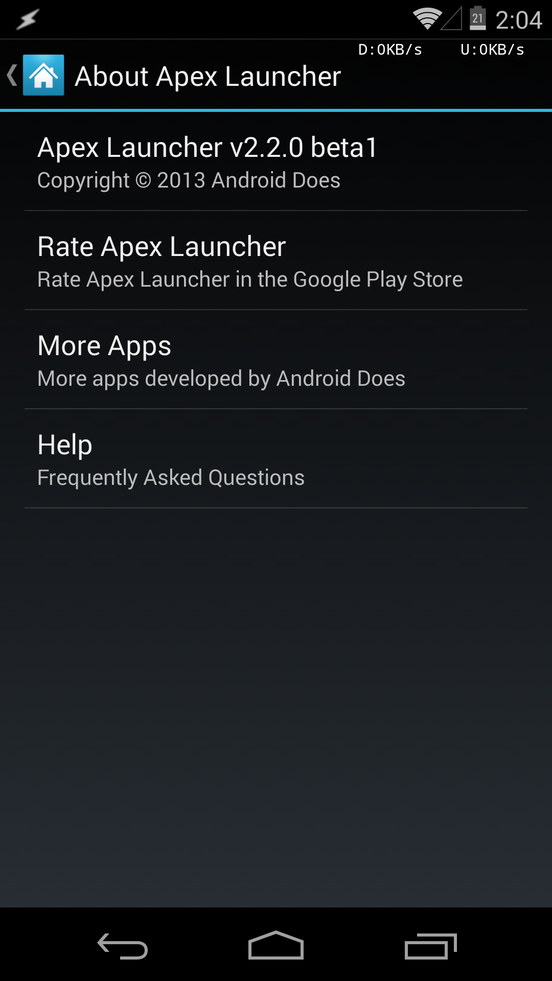 Apex Launcher 2.2 Beta Enables Fancy Navigation And Notification ...