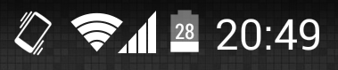 Android 4.4 Includes Support For Battery Percentage In The Status Bar ...